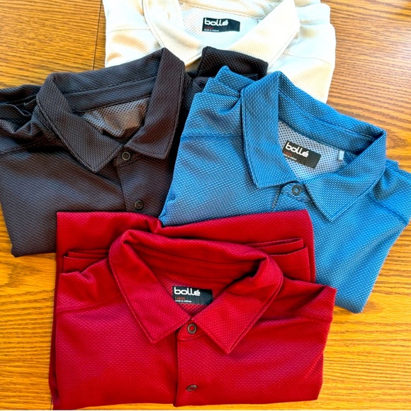 bolle | Shirts | 4 Bolle Climachill 1 32 Cool Mens Polo Shirt ...
